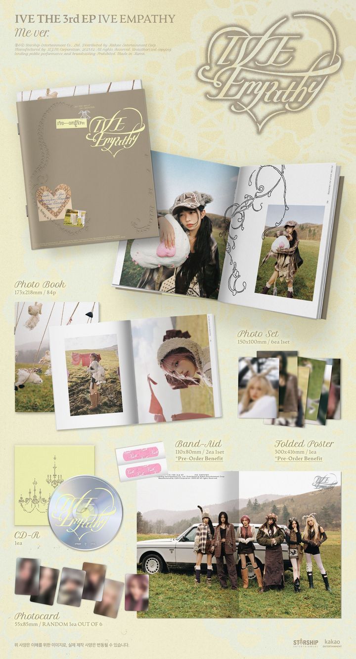 YESASIA: 圖片廊 - IVE EP Album Vol. 3 - IVE EMPATHY (Set Version + LOVED IVE Version)