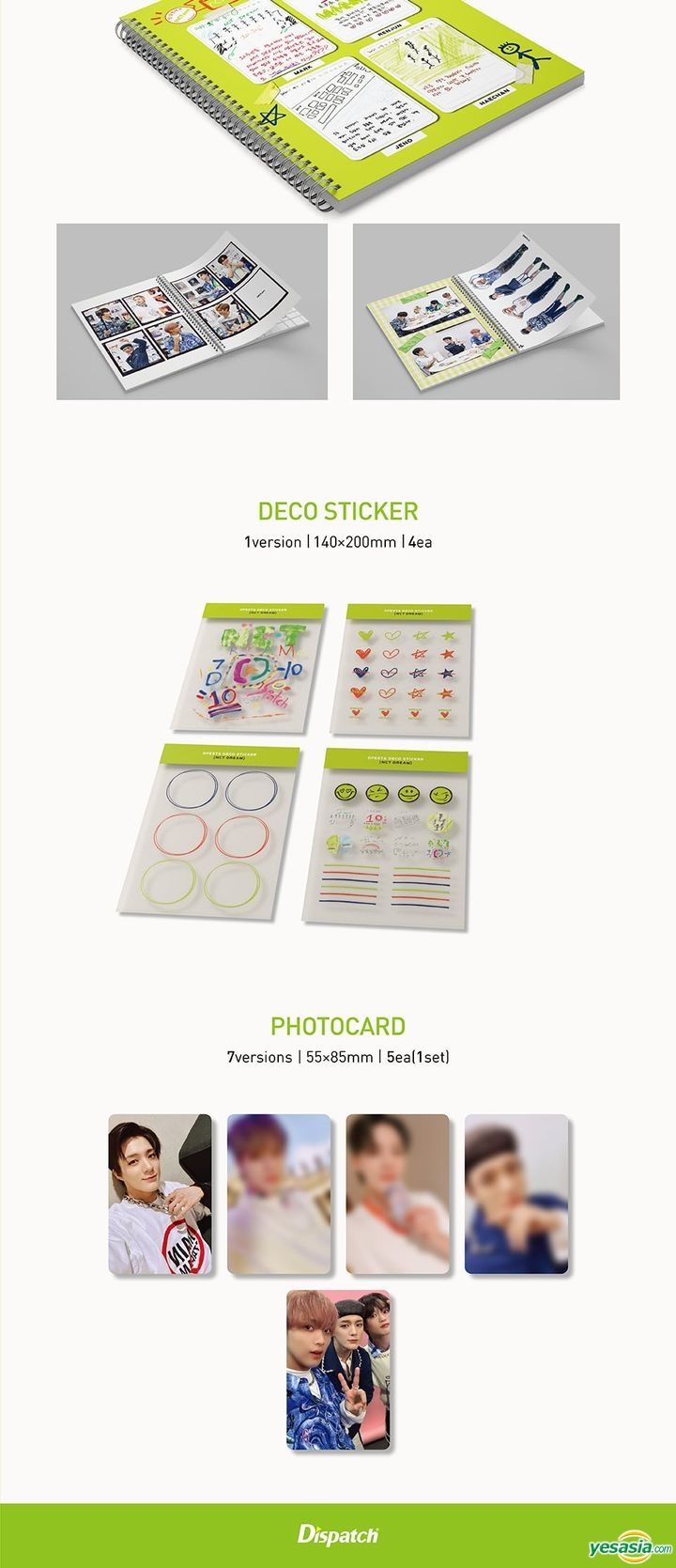 YESASIA: Dispatch 10th Anniversary DICON D’FESTA NCT DREAM : 01 MARK ...