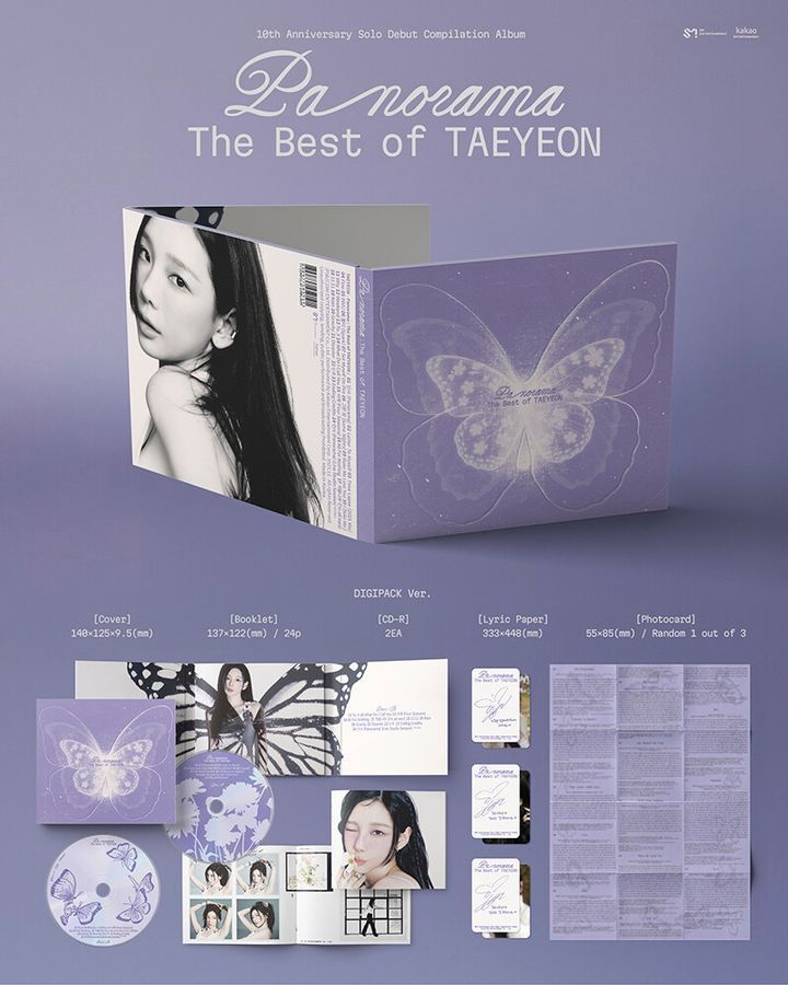 YESASIA : Tae Yeon - Panorama : The Best of TAEYEON (2CD) (DIGIPACK ...