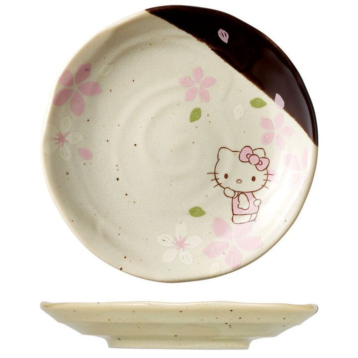 YESASIA: Hello Kitty Ceramic Plate - Skater - Lifestyle & Gifts - Free ...