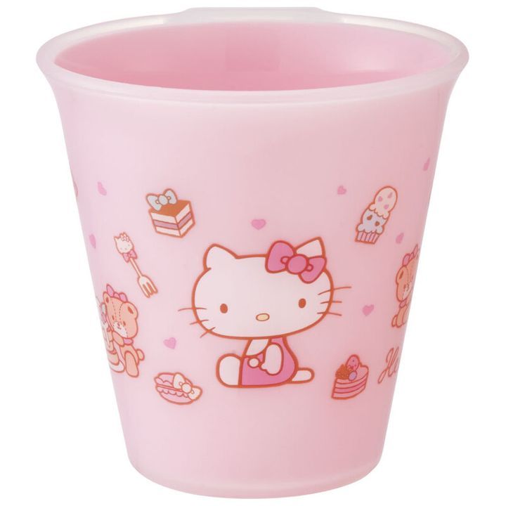 YESASIA: Image Gallery - Hello Kitty Plastic Cup 260ml with Handle