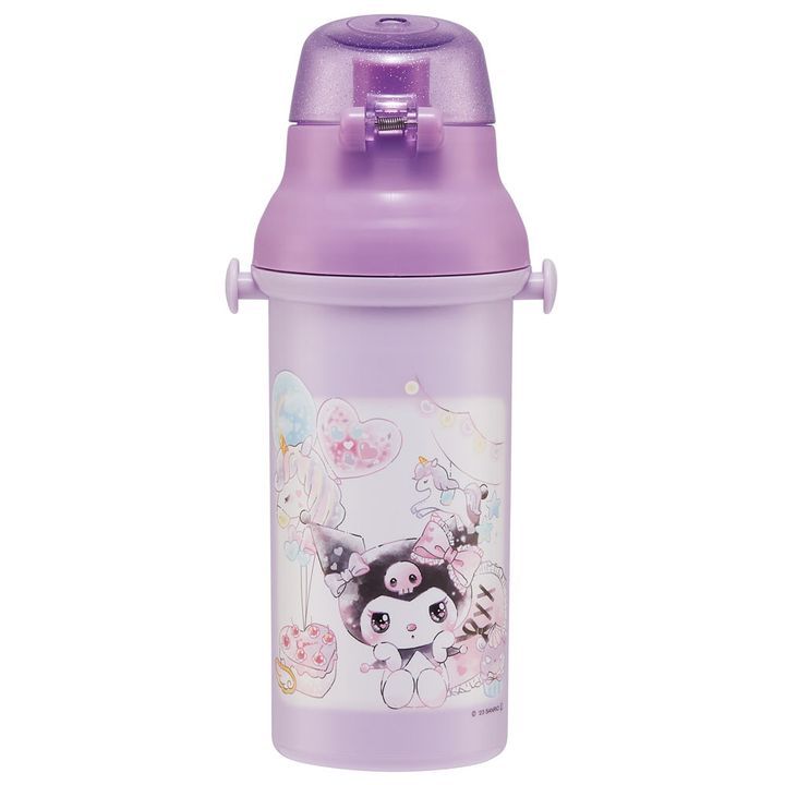 YESASIA : Kuromi 塑膠水壼 480ml - - 生活百貨及精品 - 郵費全免 - 北美網站