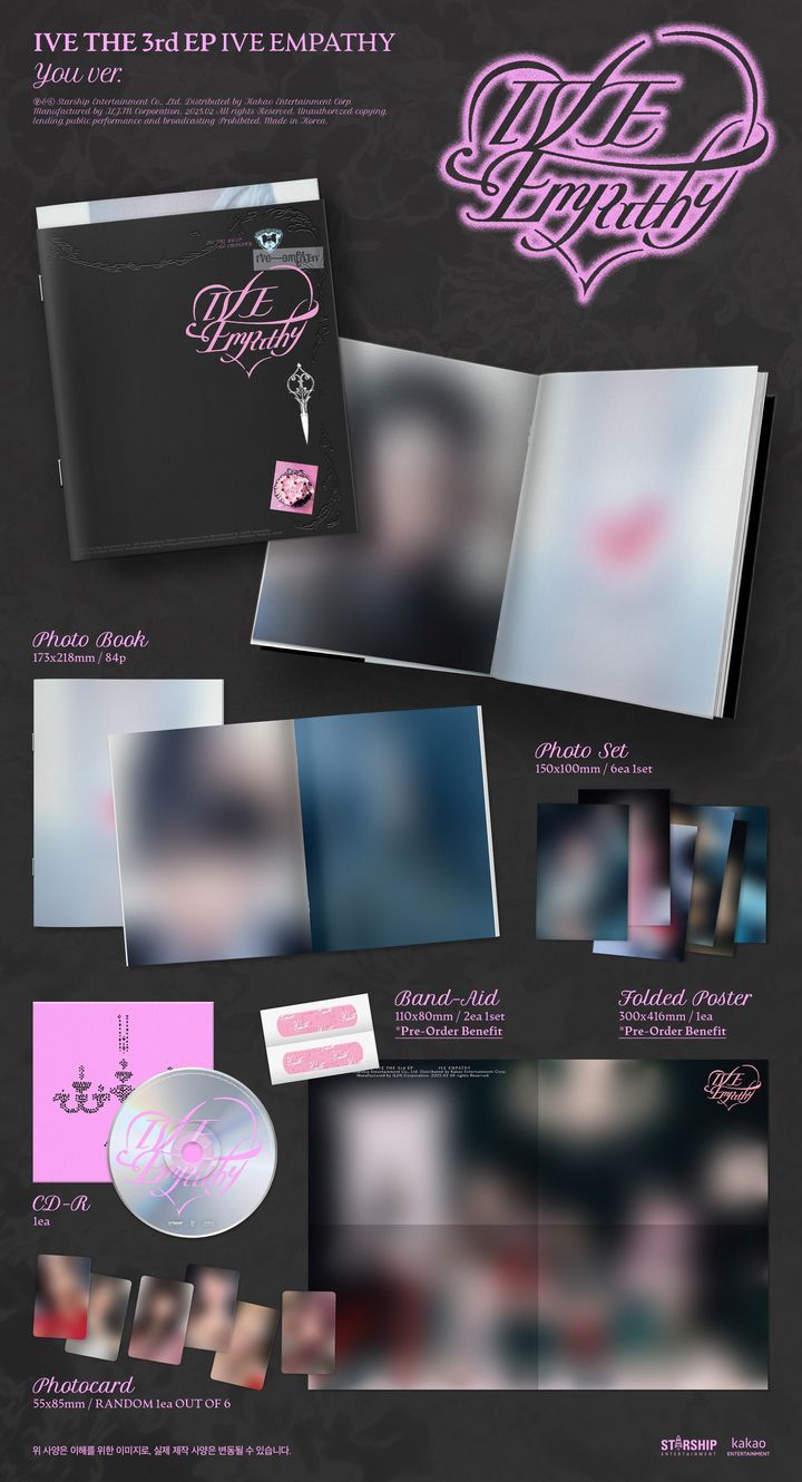 YESASIA: 圖片廊 - IVE EP Album Vol. 3 - IVE EMPATHY (Set Version + LOVED IVE Version)