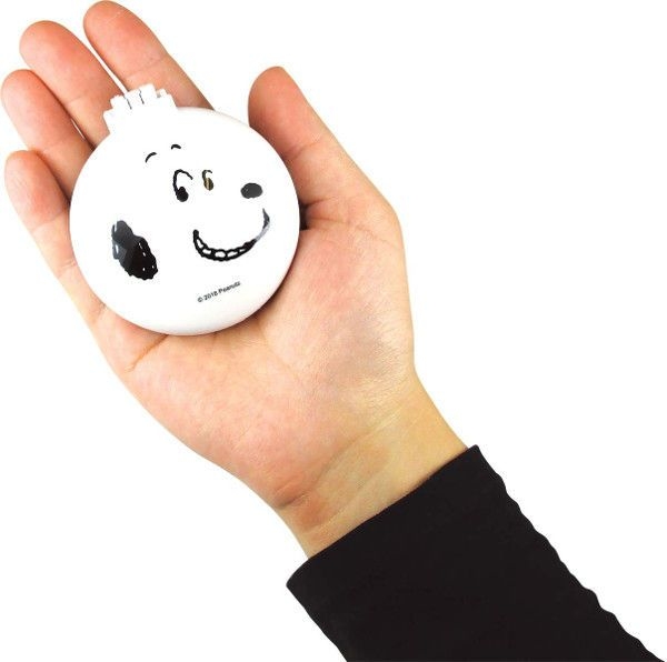 YESASIA: SNOOPY Round Mirror & Brush (Face) - T'S Factory - Lifestyle ...