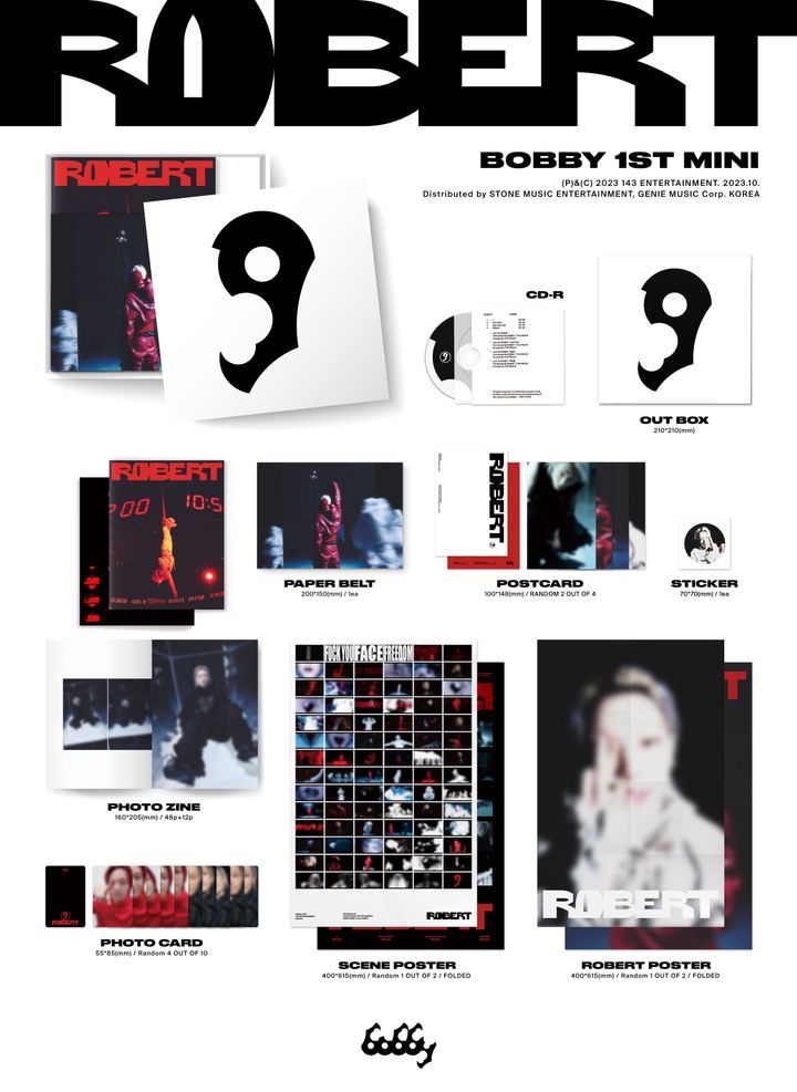 YESASIA: iKON: BOBBY Mini Album Vol. 1 - ROBERT CD - Bobby (iKON), 143 ...
