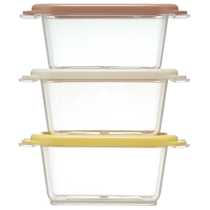 YESASIA: Winnie the Pooh Food Storage Container S 240ml (3 Pieces Set) - Skater - Lifestyle ...