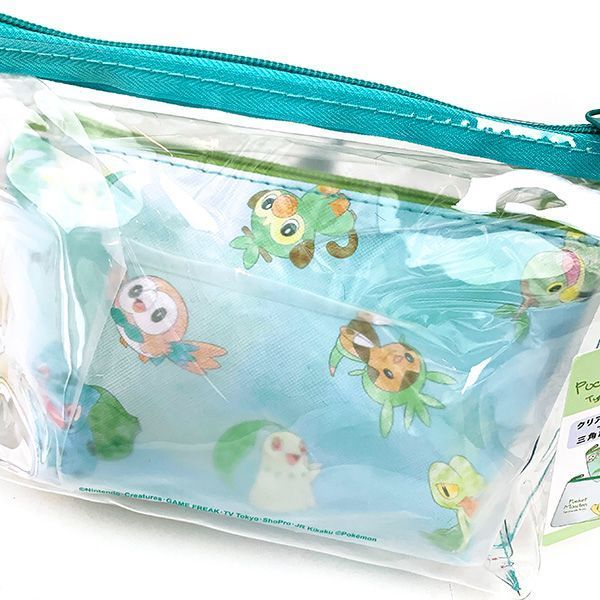YESASIA: Image Gallery - Pokemon Pouch Set (Pikachu & Grass Type)