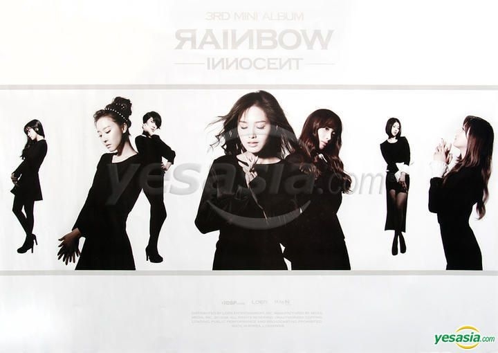 YESASIA: Rainbow Mini Album Vol. 3 - Innocent + Poster in Tube CD ...
