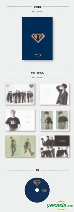 YESASIA: Image Gallery - D-CRUNCH Mini Album Vol. 1 - M1112(4colors ...