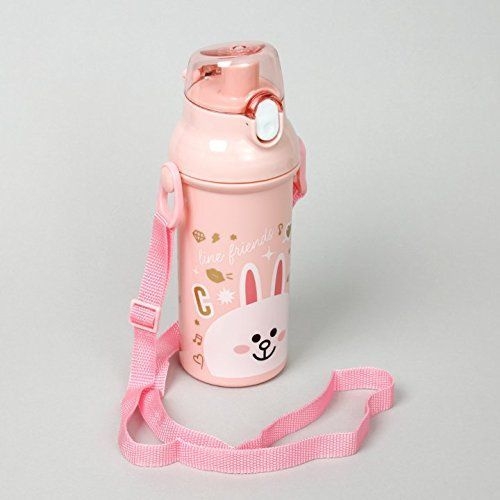 YESASIA: LINE FRIENDS Push One Water Bottle 480ml Cony - Skater - Lifestyle & Gifts - Free Shipping