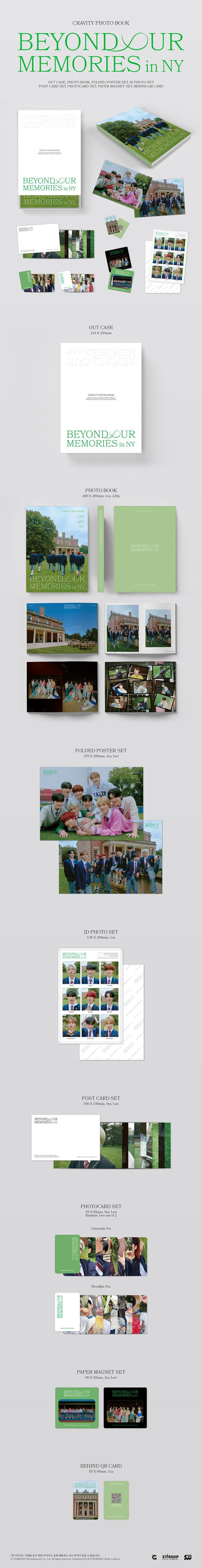 YESASIA: CRAVITY Photo Book - BEYOND OUR MEMORIES in NY GROUPS,PHOTO ...