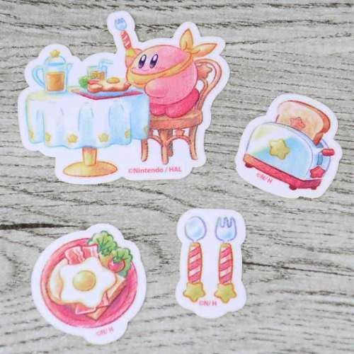YESASIA: Kirby Mini Stickers Set (Breakfast) - Ensky - Lifestyle ...