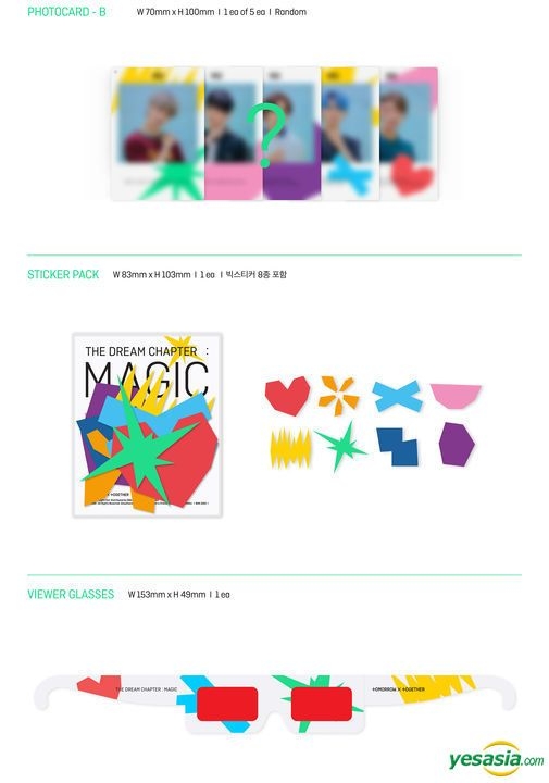 YESASIA: TXT Vol. 1 - The Dream Chapter : MAGIC (Sanctuary Version) CD ...