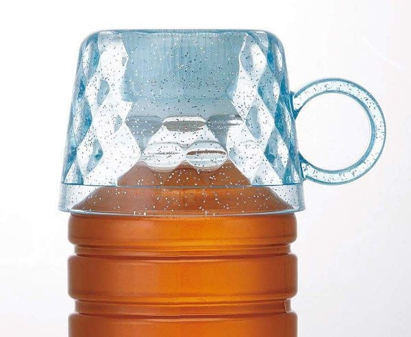 YESASIA: Diamond Cut PET Bottle Cap Cup (Blue) - Skater - Lifestyle ...