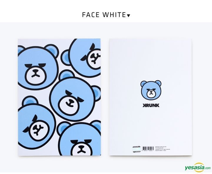 YESASIA: Image Gallery - Krunk - [SFM] A5 Note (Face White)