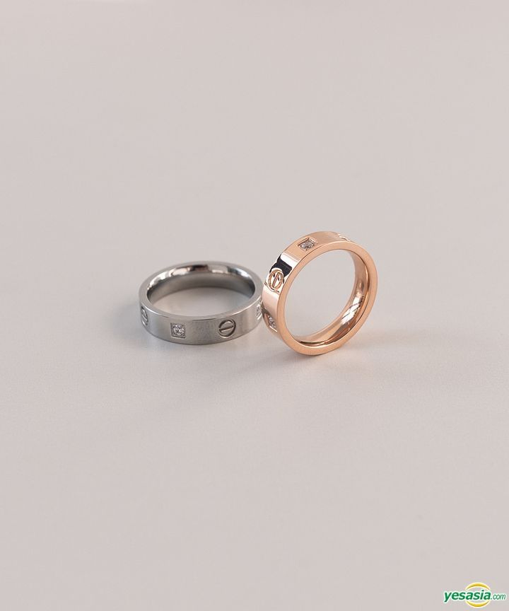 YESASIA: BTS: j-hope Style - Basic Simple Ring (Pink Gold) (No. 12-13 ...