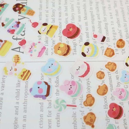 YESASIA: BT21 minini 4 Size Sticker (Sweet) - Kamio Japan - Lifestyle ...