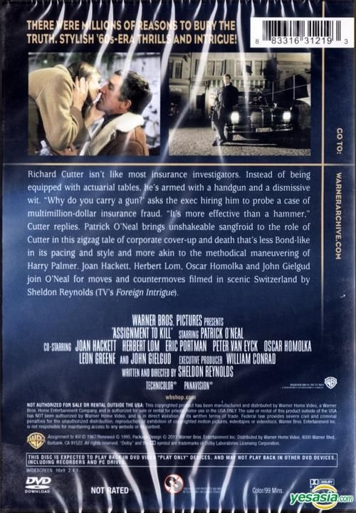 YESASIA: Assignment to Kill (1968) (DVD) (US Version) DVD - John Gielgud, Oskar Homolka, Warner ...