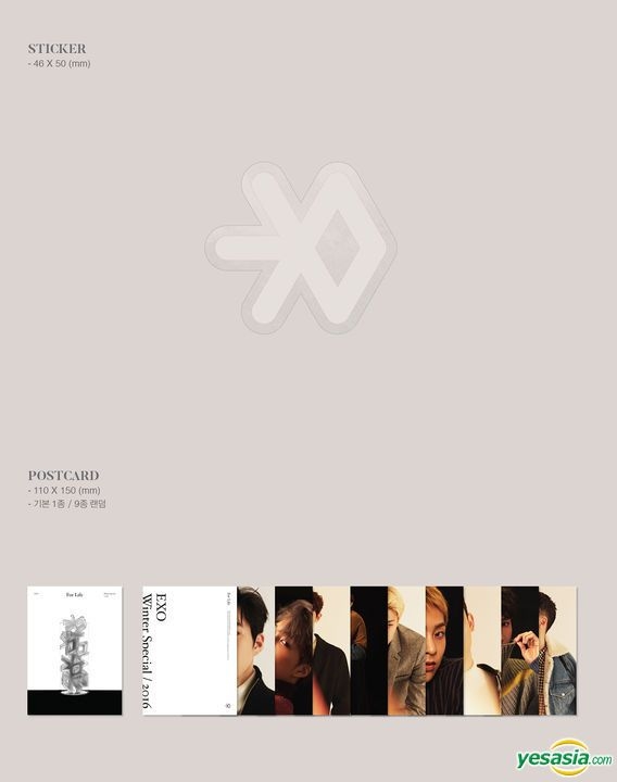 YESASIA: EXO 2016 Winter Special Album - For Life (2CD) Music - EXO, SM ...