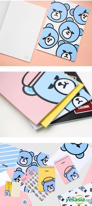 YESASIA: Image Gallery - Krunk - [SFM] A5 Note (Face White)