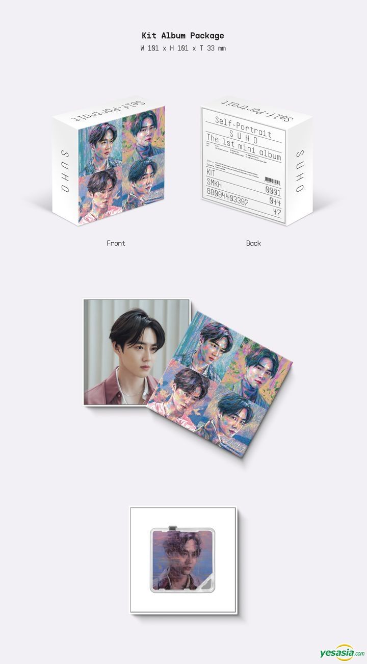 YESASIA : EXO: Suho Mini Album Vol. 1 - Self-Portrait (KiT Version ...