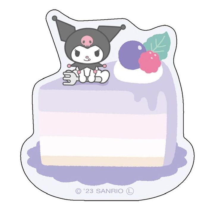 YESASIA: Kuromi Sticky Memo - Kamio Japan - Lifestyle & Gifts - Free ...
