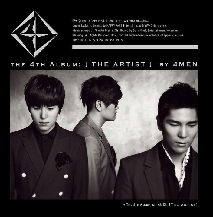 YESASIA: 4Men Vol. 4 - The Artist CD - 4Men, Sony Music (KR) - Korean ...