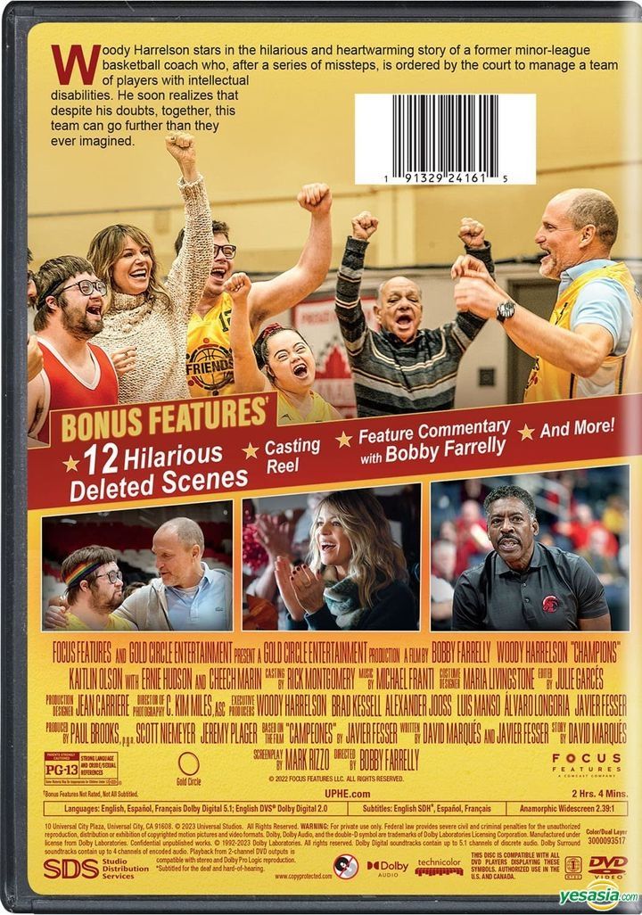 YESASIA: Champions (2023) (DVD) (Collector's Edition) (US Version) DVD ...