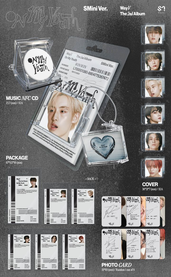 YESASIA: WayV Vol. 2 - On My Youth (SMini Version) (Smart Album ...