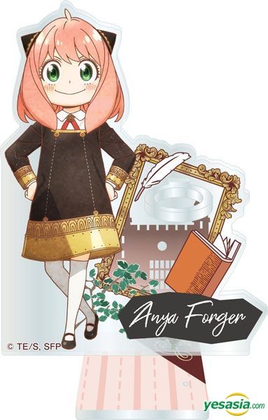 YESASIA: Spy x Family : Vintage Series Acrylic Pen Stand Vol.2 Anya ...
