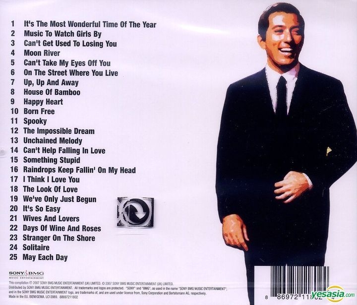 YESASIA: The Very Best Of Andy Williams (EU Version) CD - Andy Williams ...