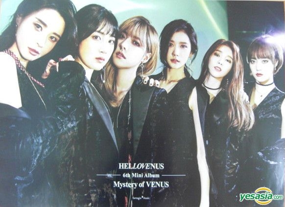 YESASIA: Hello Venus Mini Album Vol. 6 - Mystery of Venus + 2 Posters ...