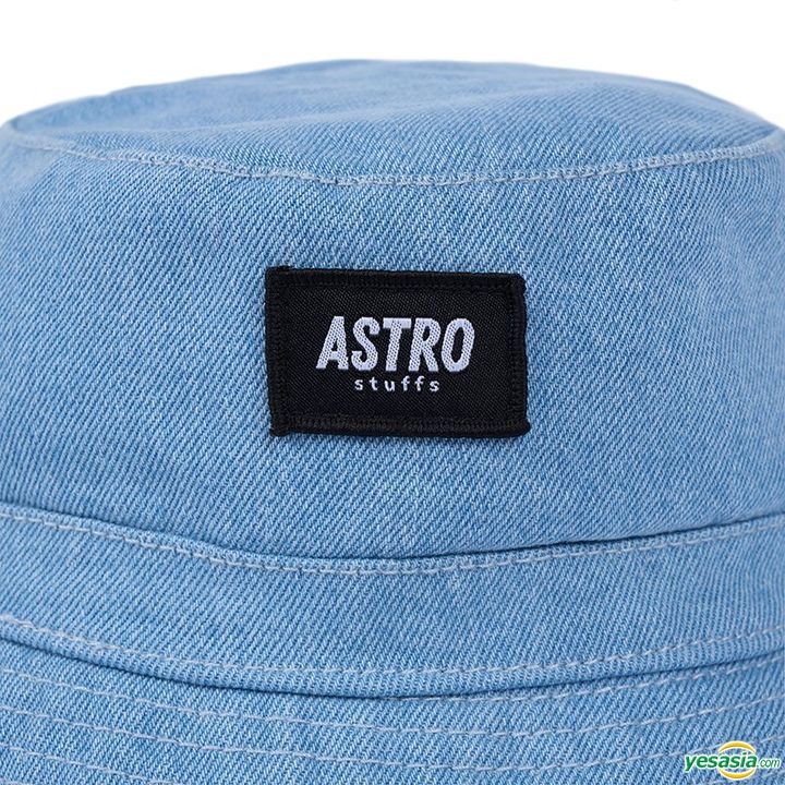 YESASIA: Astro Stuffs - Logo Denim Bucket Hat (Light Indigo) Celebrity ...