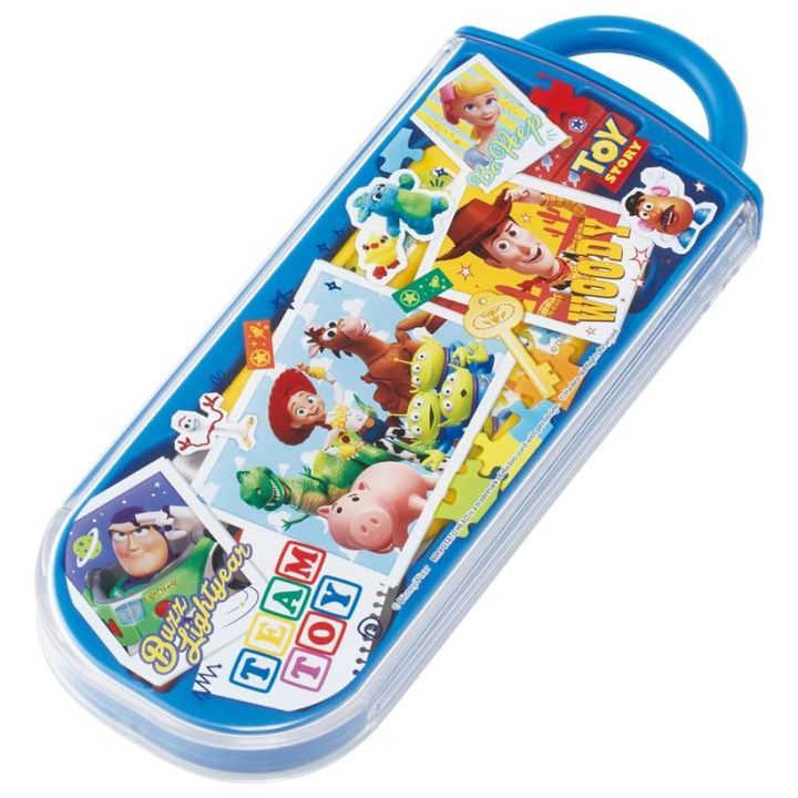 YESASIA: Toy Story Cutlery Set with Case - Skater - Lifestyle & Gifts ...