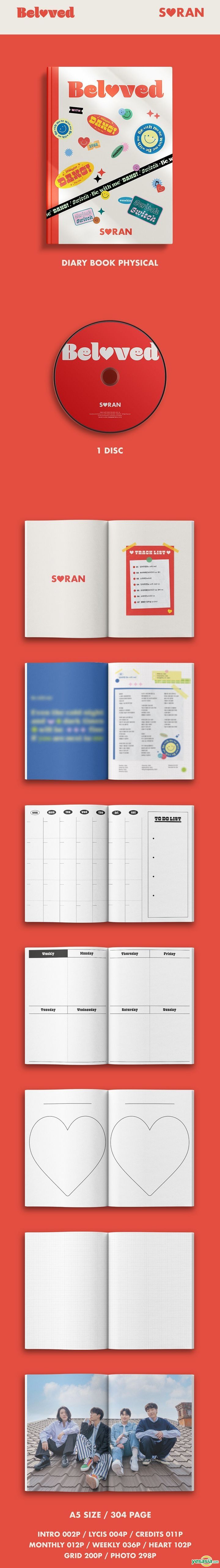 YESASIA: SORAN Mini Album - BELOVED Music - Soran, Master Plan Music ...
