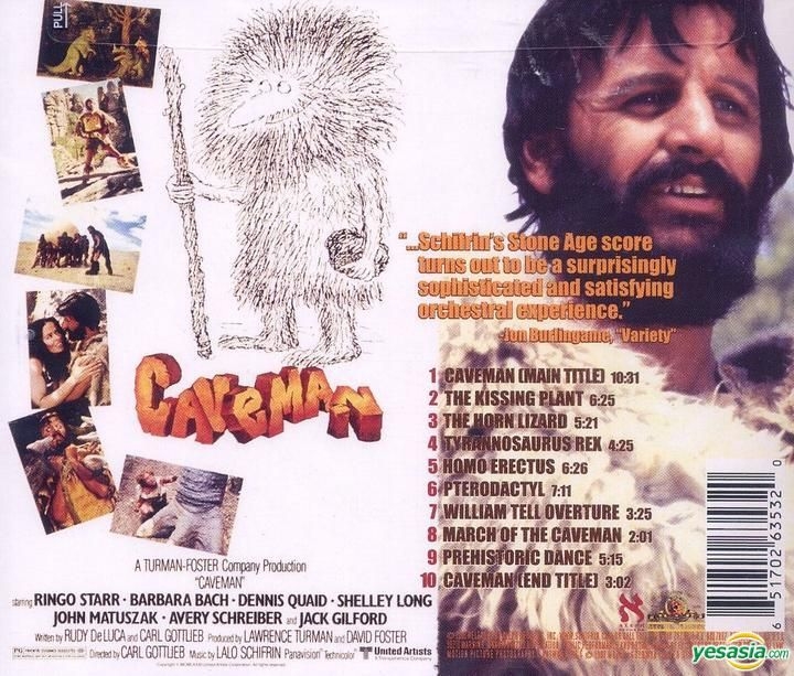 YESASIA: Image Gallery - Caveman Original MGM Motion Picture Soundtrack ...