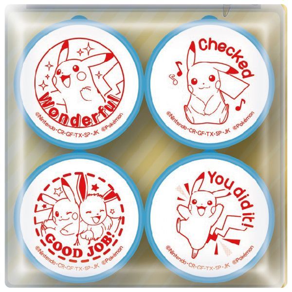 YESASIA: Pokemon Stamp Set (English) - BEVERLY - Lifestyle & Gifts ...