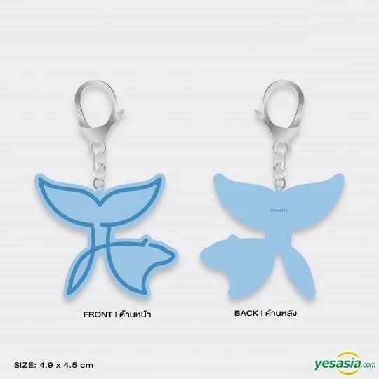 YESASIA: Tay & New - Logo Rubber Keychain Celebrity Gifts,PHOTO/POSTER ...