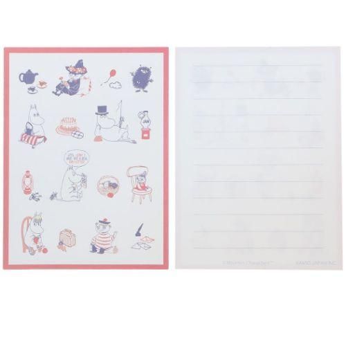 YESASIA: MOOMIN Letter Set (Relax) - Kamio Japan - Lifestyle & Gifts ...