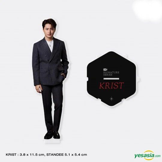 YESASIA: Krist - Signature Series Acrylic Standee MALE STARS,Celebrity ...