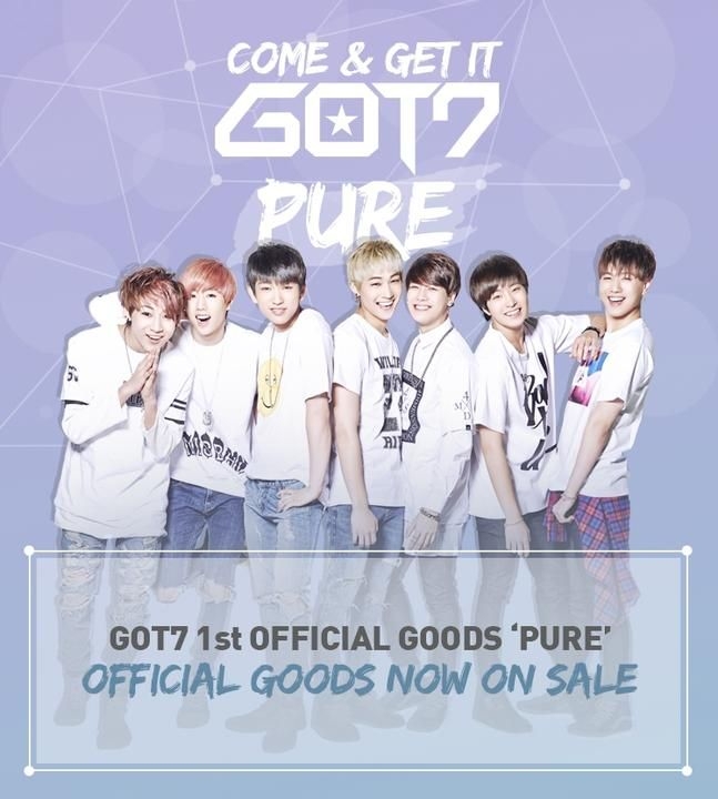 YESASIA: GOT7 1st Official Goods 'Pure' - Sticker Set (3pcs) PHOTO ...