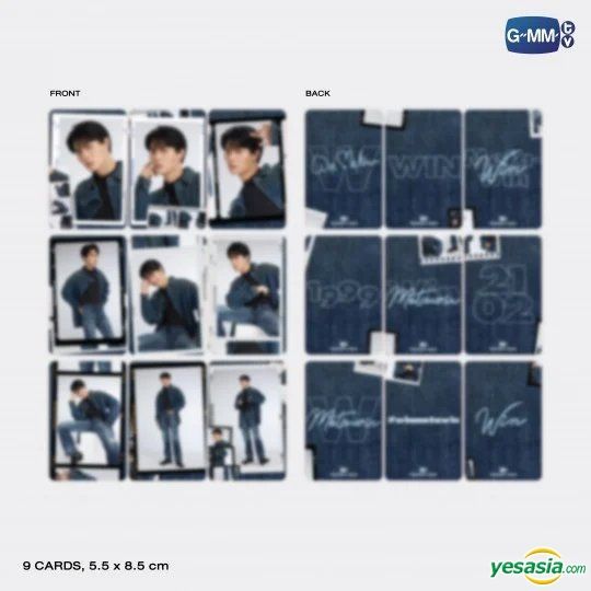 YESASIA: Stunning Series : Win Metawin - Exclusive Photocard Set ...