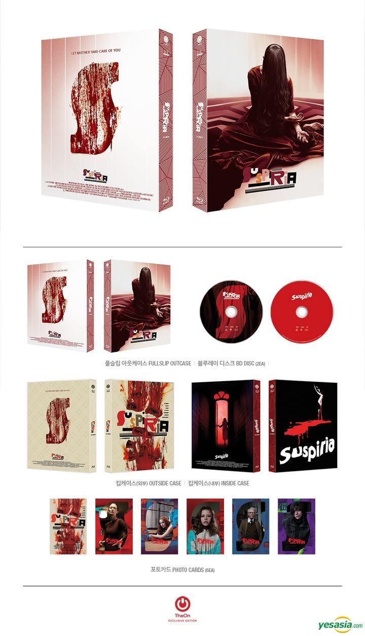 YESASIA : Suspiria (Blu-ray) (2-Disc) (Remastering Full Slip Limited Edition) (Korea Version ...