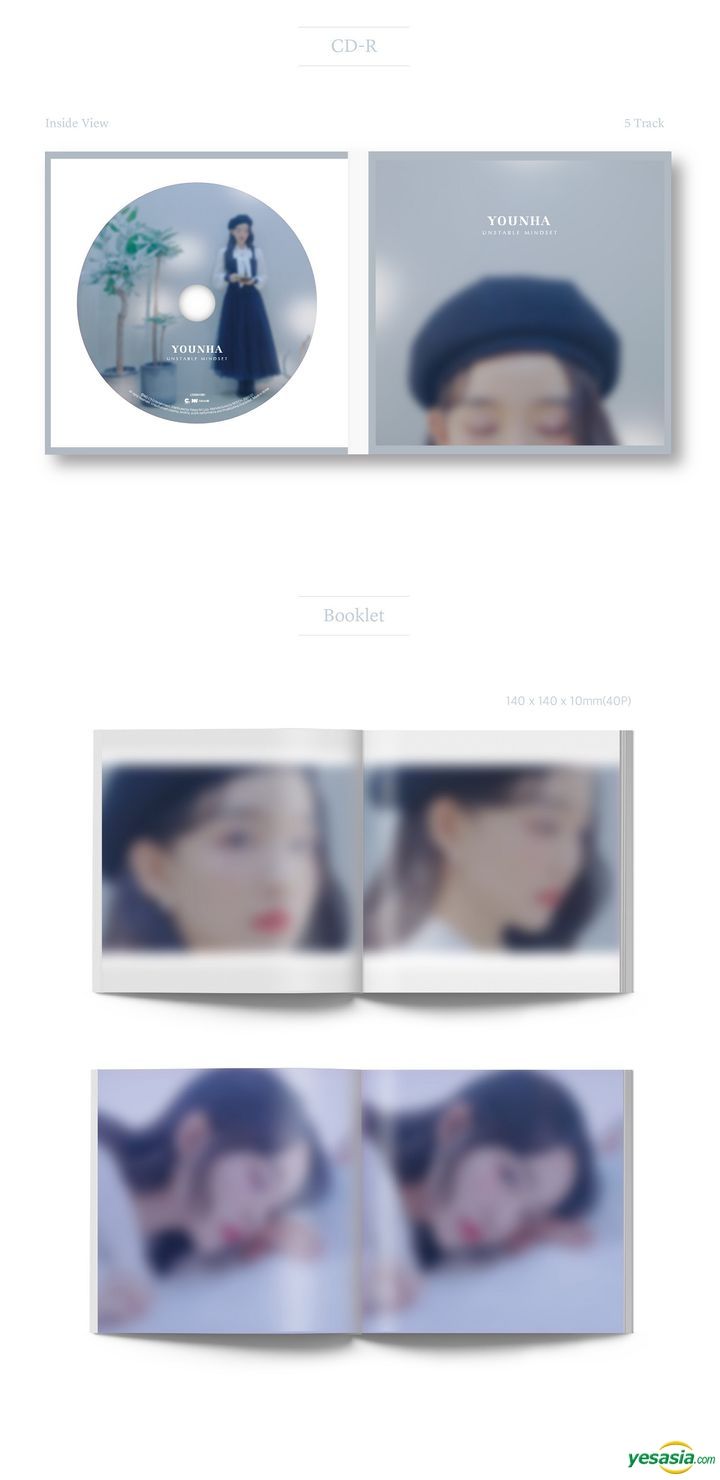 YESASIA: Younha Mini Album Vol. 5 - Unstable Mindset + Poster in Tube ...