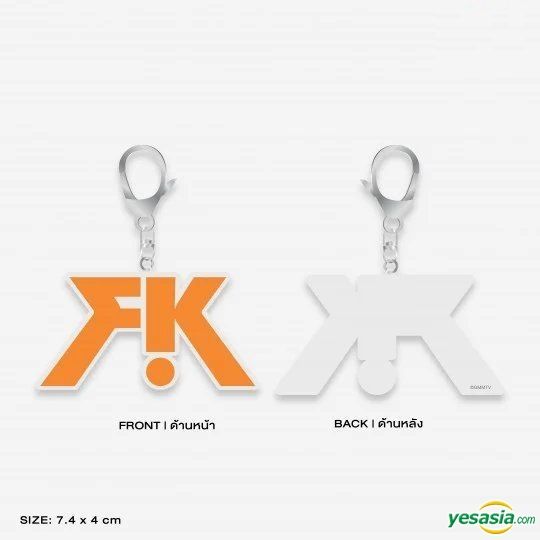 YESASIA: First & Khaotung - Logo Rubber Keychain PHOTO/POSTER,MALE ...