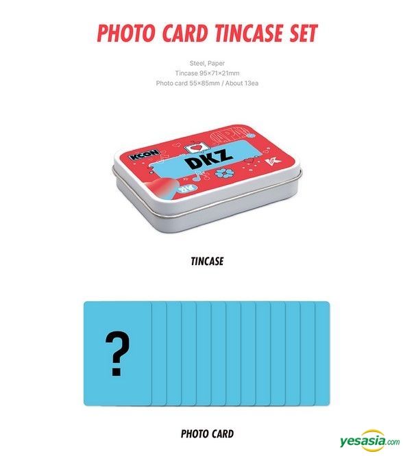 YESASIA: DKZ - KCON 2022 JAPAN OFFICIAL MD - D. PHOTOCARD TINCASE SET MALE STARS,PHOTO/POSTER ...