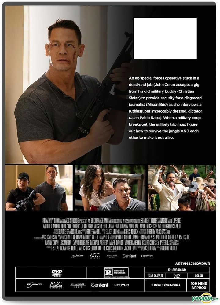 YESASIA: Freelance (2023) (DVD) (US Version) DVD - John Cena, Alison ...