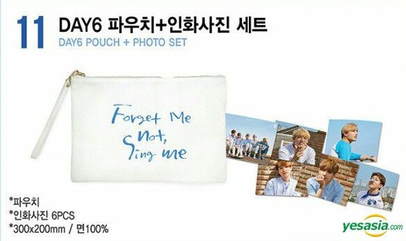 YESASIA: JYP Nation 2016 Mix & Match Official Goods - Day6 Pouch ...