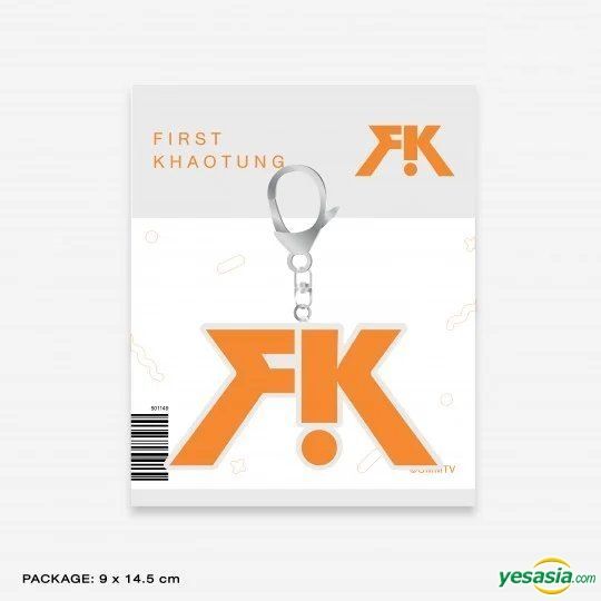 YESASIA: First & Khaotung - Logo Rubber Keychain PHOTO/POSTER,MALE ...