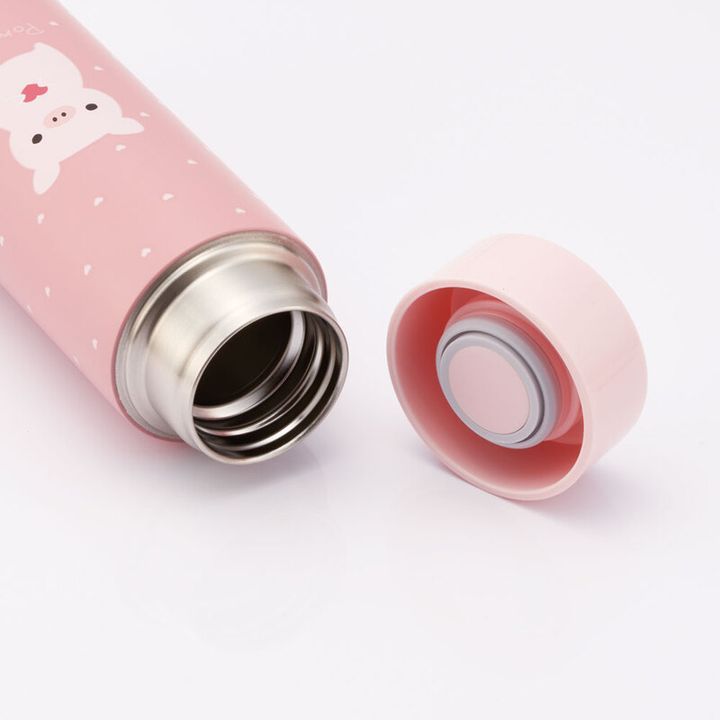 YESASIA: Pompon's Pig Stainless Water Bottle 350ml - Skater - Lifestyle ...